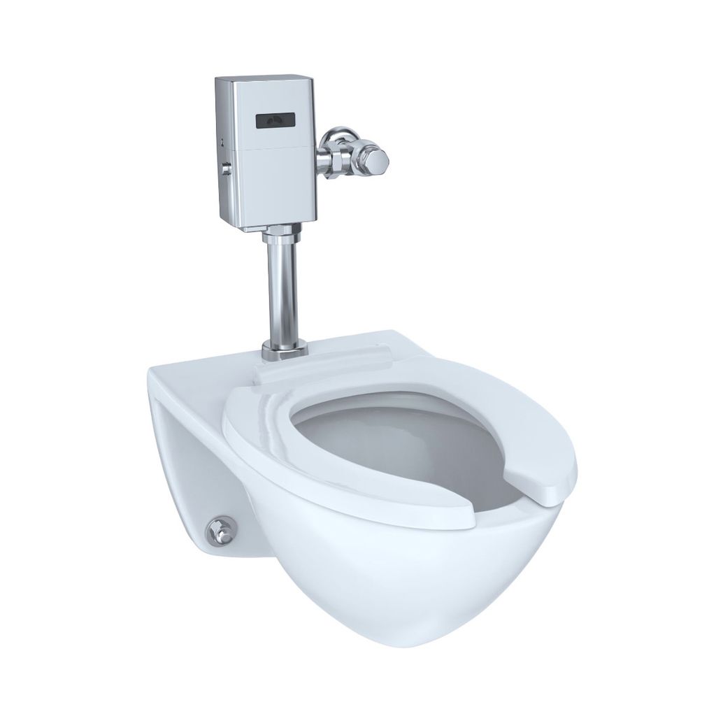 TOTO CT708U Commercial Flushometer Ultra High Efficiency Elongated ...